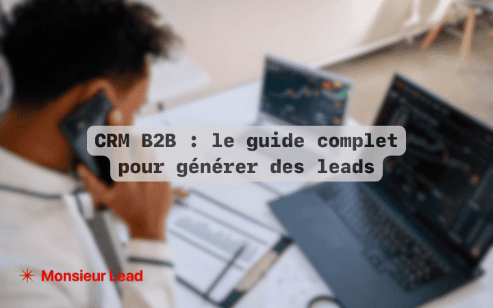 CRM B2B : le guide complet pour générer des leads